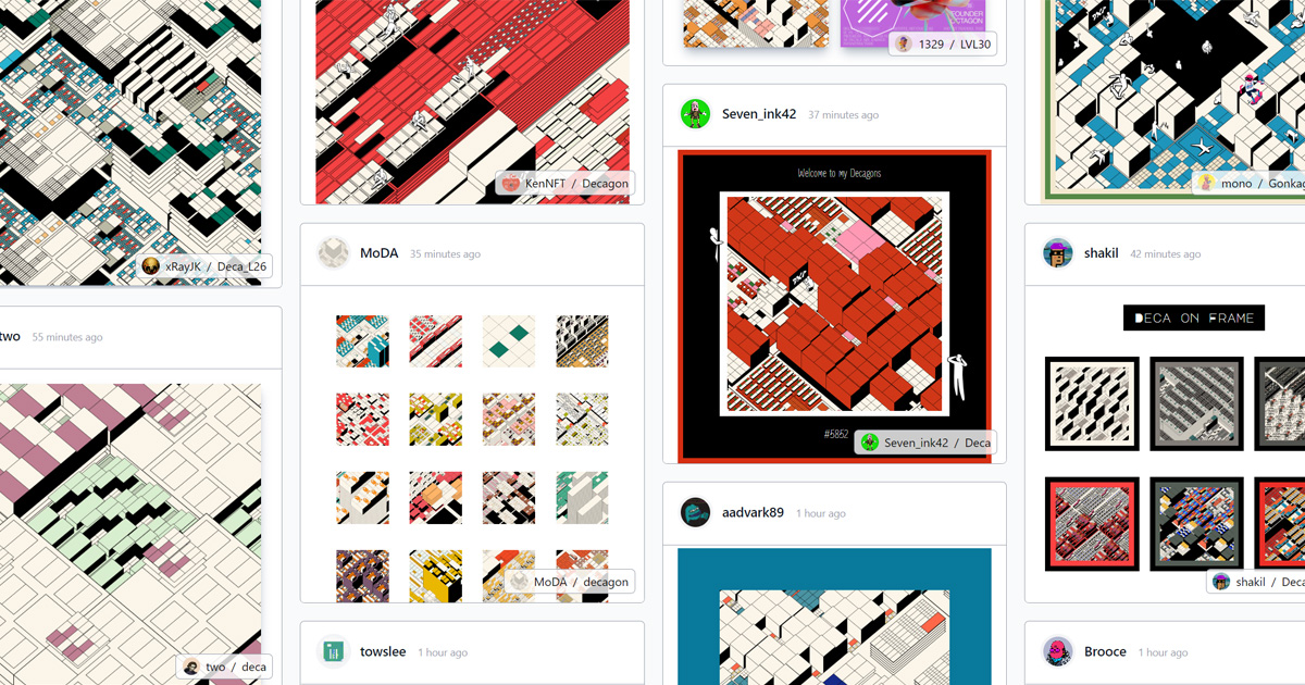 Mint Your Decagon - Deca